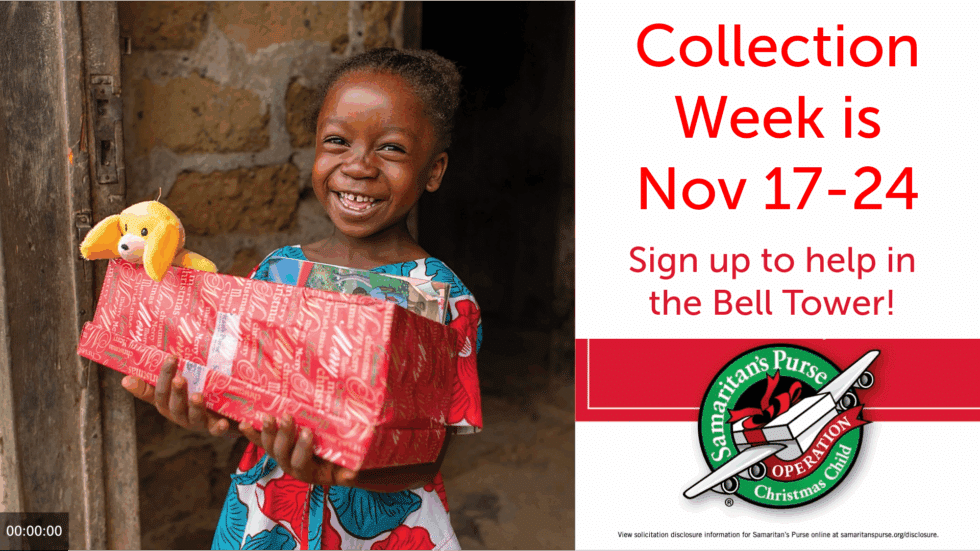 Operation Christmas Child Collection Week! | Bethany Baptist Church ...